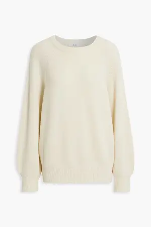 Co Ribbed Cashmere Sweater - Ivory