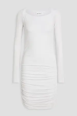 THE LINE BY K Ruched Mini Dress - White