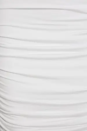 THE LINE BY K Ruched Mini Dress - White