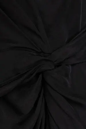Rag & Bone Amber Wrapeffect Twisted Silk Midi Dress