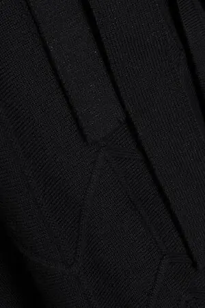 Diane Von Furstenberg Kaja Jacquard-knit Wrap Dress
