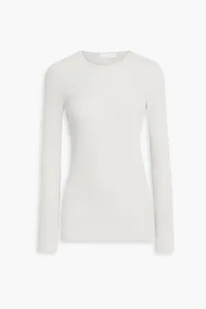Fabiana Filippi Metallic Knitted Sweater - Off-white