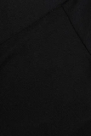 Fabiana Filippi Merino Wool-blend Tapered Pants - Black