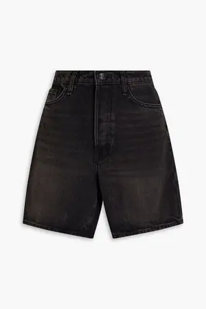 Rag & Bone Maya Denim Shorts - Black