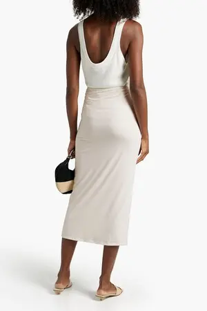 THE LINE BY K Spazzi Jersey Midi Skirt