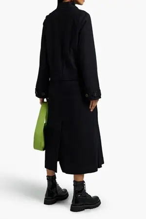 Rosetta Getty Convertible Ramie-twill Coat
