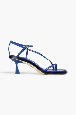 Zimmermann Leather Sandals - Cobalt Blue