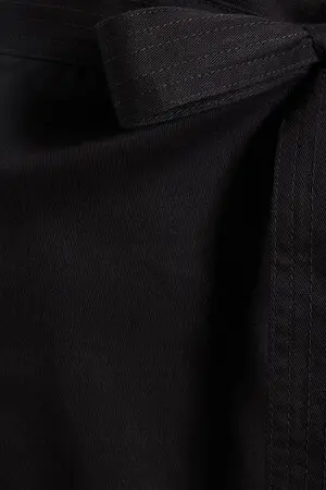 Rosetta Getty Layered Cottontwill Wideleg Pants