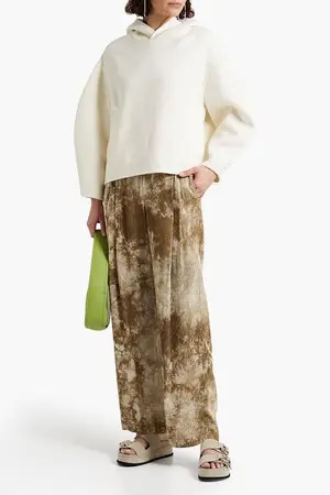 Loulou De Saison Pollos Oversized Wool And Cashmereblend Hoodie