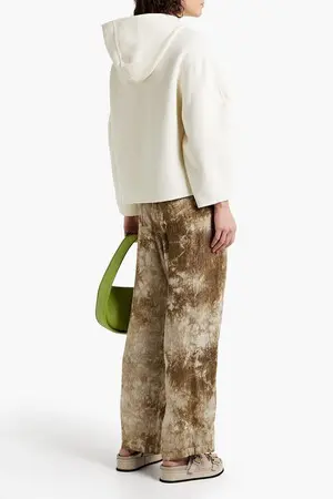 Loulou De Saison Pollos Oversized Wool And Cashmereblend Hoodie