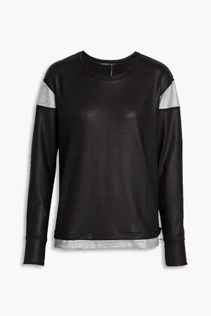 Koral Layered Coated Stretch Top