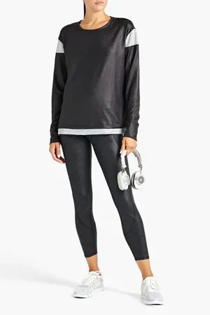 Koral Layered Coated Stretch Top
