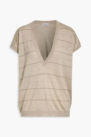 Brunello Cucinelli Beige Tops