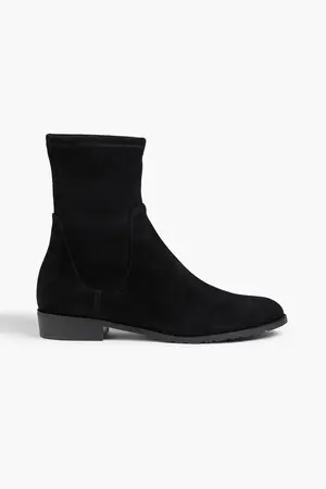 STUART WEITZMAN Lilene Suede Ankle Boots