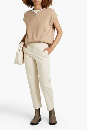 Brunello Cucinelli Cottontwill Straightleg Pants