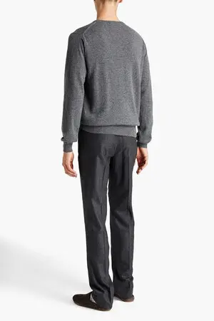 N.peal Oxford Cashmere Sweater - Anthracite