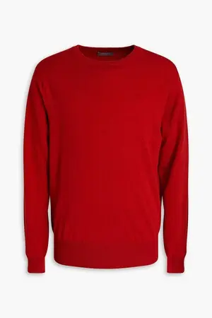 N.peal N.Peal Oxford Cashmere Sweater Red