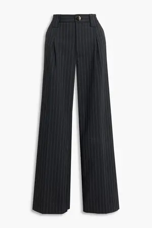 Ganni Pinstriped Pants For Women