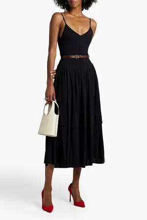Victoria Beckham Belted Day Dresses