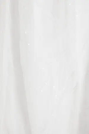 Brunello Cucinelli Sequin-embellished Silk-chiffon Blouse