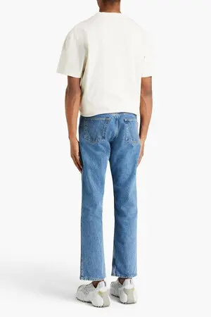 Vetements Faded Straight-leg Denim Jeans