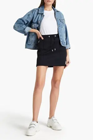 Kenzo Embroidered Neoprene Mini Skirt