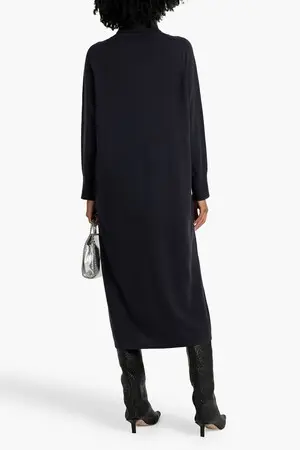 Arch4 Lily Cashmere Turtleneck Midi Dress
