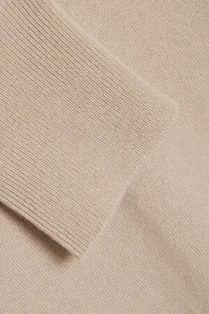 Arch4 Lily Cashmere Turtleneck Midi Dress
