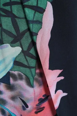 Roberto Cavalli Printed Silk Crepe De Chine Jumpsuit