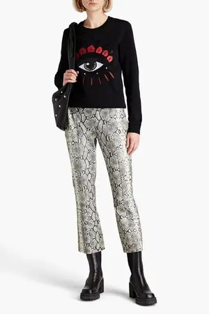 Kenzo Embroidered French Cottonterry Sweatshirt