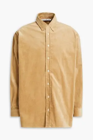 Acne Studios Cottonblend Corduroy Shirt - Sand