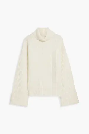Arch4 Greenwich Ribbedknit Cashmere Turtleneck Sweater - Ivory