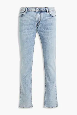 Acne Studios Skinny Fit Faded Denim Jeans - Light Denim