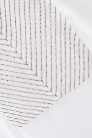 Brunello Cucinelli Beadembellished Silkblend Shirt