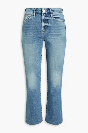 Women's Mini Boot Cut Jeans