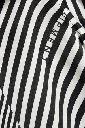 Equipment Striped Silk-satin Shirt
