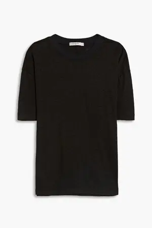 Stateside Slub Linenjersey Tshirt - Black