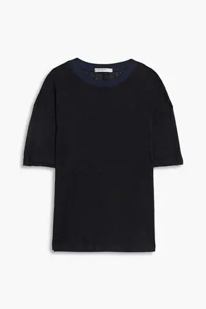 Stateside Slub Linenjersey Tshirt Midnight Blue