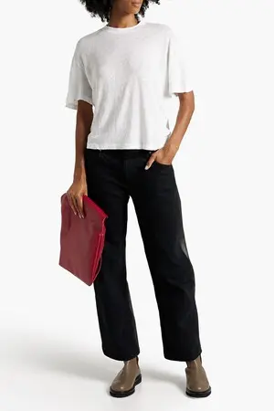 Stateside Slub Linenjersey Tshirt - White