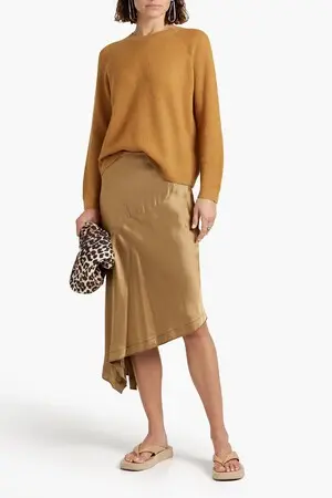 Vince Brushed Ribbedknit Sweater