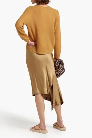 Vince Brushed Ribbedknit Sweater