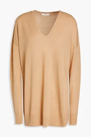 Vince Woolblend Sweater Sand