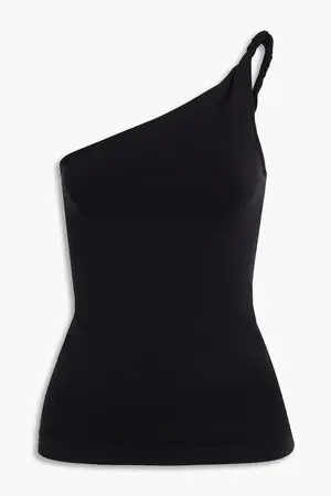 Helmut Lang One-shoulder Stretch-jersey Top