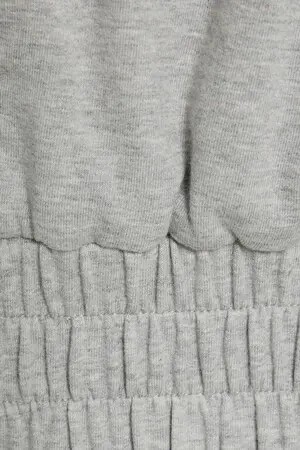 Norma Kamali Padded Cottonblend Jersey Hooded Bomber Jacket