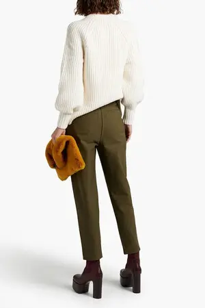 Derek Lam 10 Crosby Ribbed Woolblend Sweater