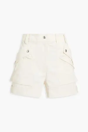Helmut Lang Snapdetailed Cottontwill Shorts