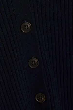 FRAME Ribbedknit Cardigan