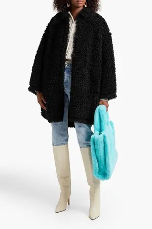 STAND STUDIO Gwen Teddy Fleece Coat