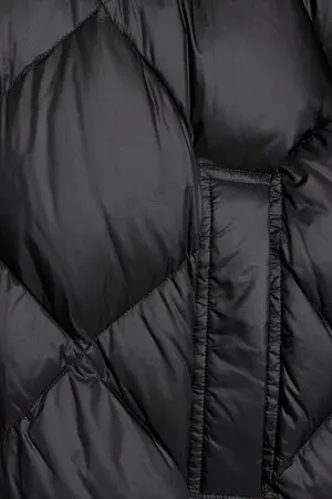 STAND STUDIO Farrah Quilted Shell Hooded Coat