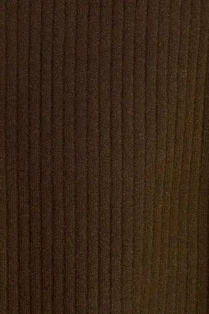 Good American Ribbed-knit Bodysuit - Army Green